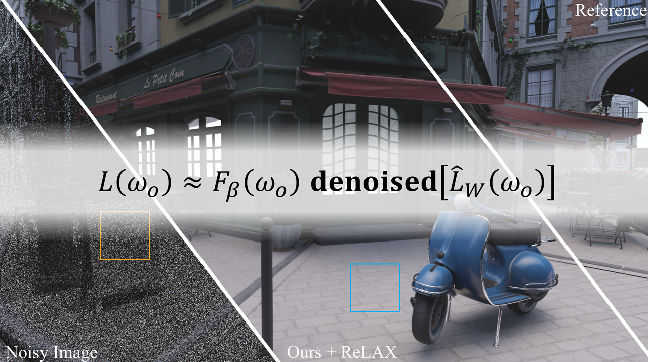 Real Time Denoising Using Brdf Pre Integration Factorization Pengfei Shen 9299